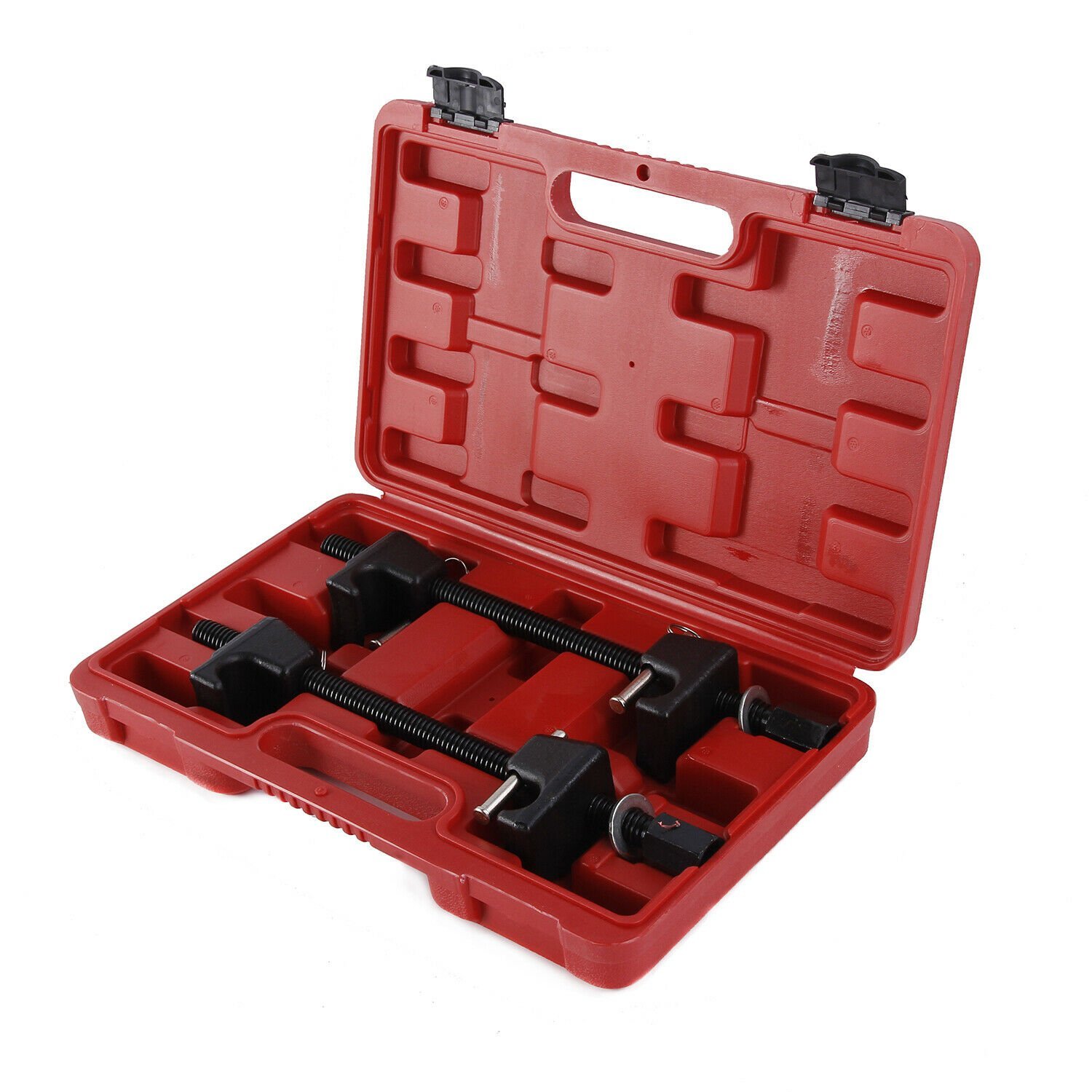 2pcs Coil Spring Compressor Kit Shock Absorber Car Garage Repair Tool Kit